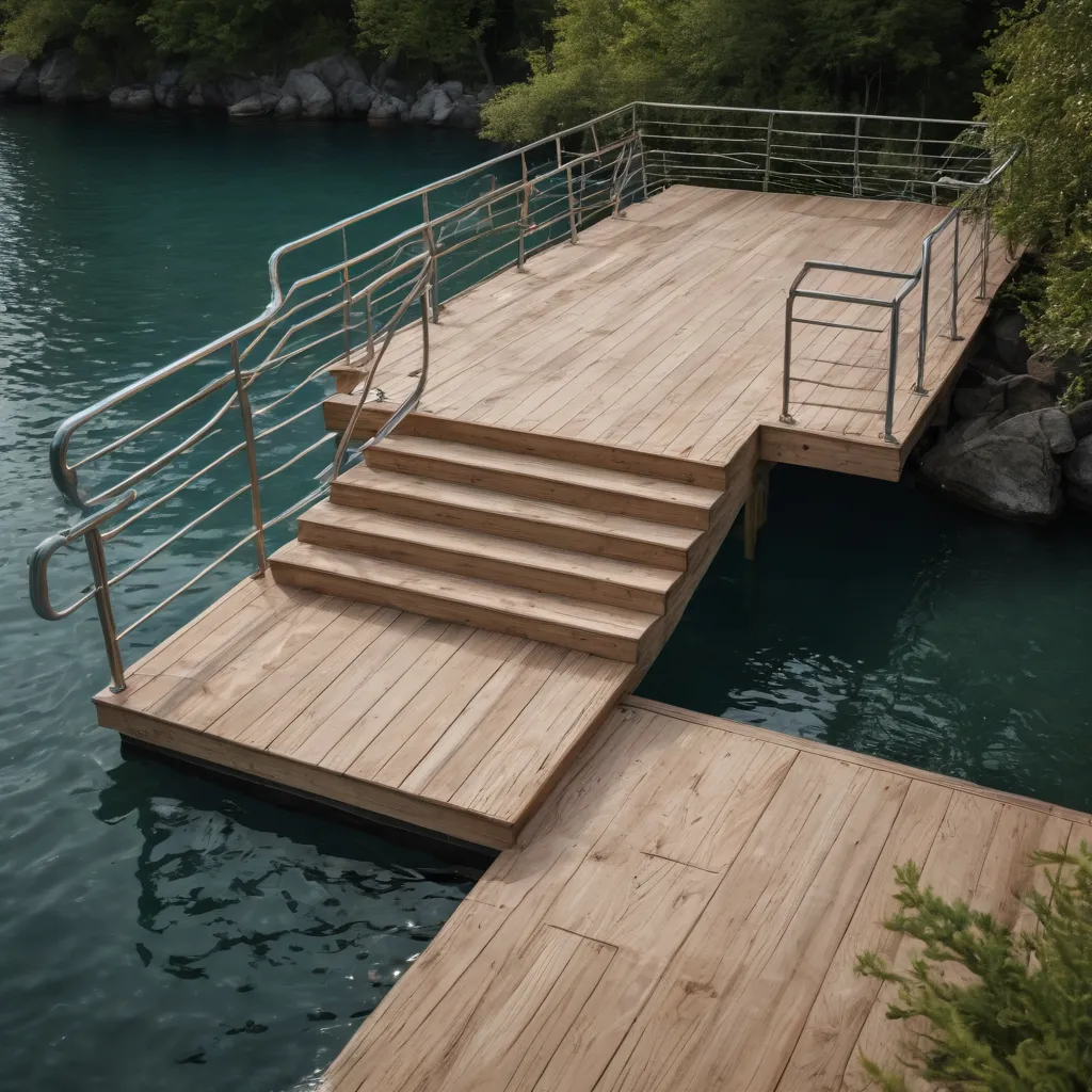 Small Decks with Ramps: Enhancing Watersports Access